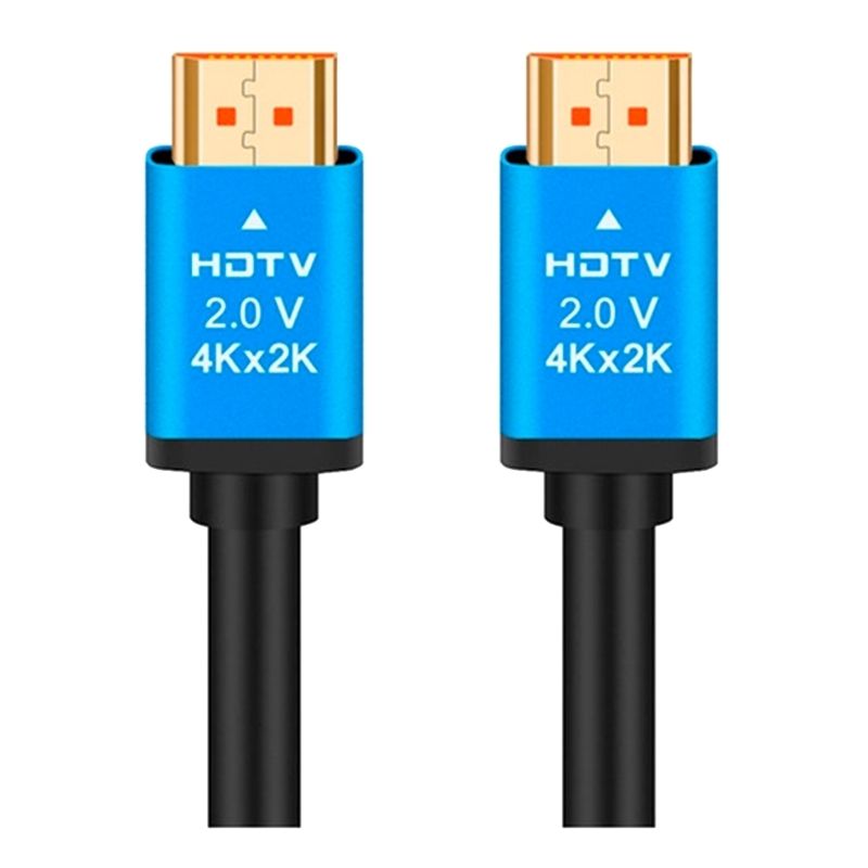 C-HDV001 - CABLE HDMI 2,0 ULTRA HD C/ CONECTORES METALICOS 1,50 MTS ...